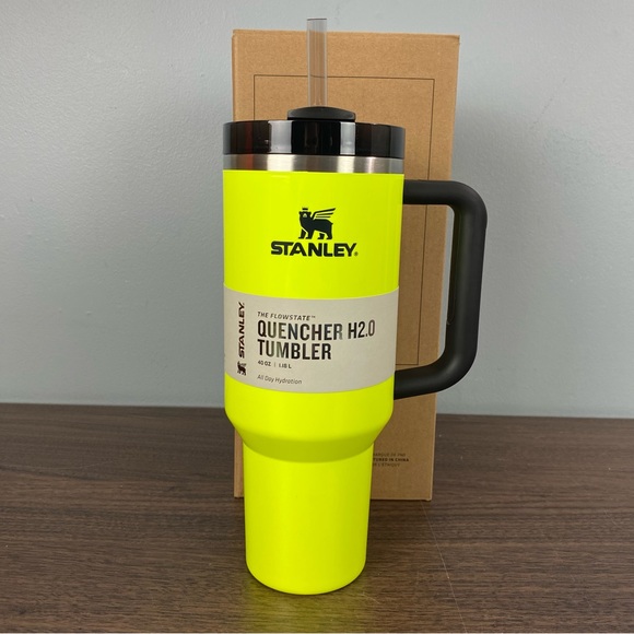 Stanley | Dining | Stanley 3 Oz Quencher Flowstate Tumbler Neon Yellow ...